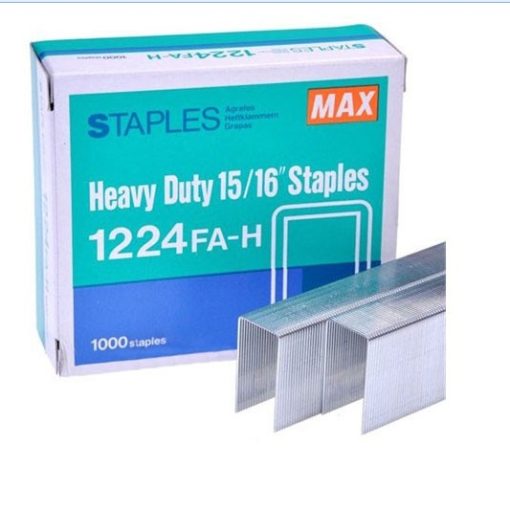 MAX STAPLES 1224 HEAVY DUTY 15/16 STAPLES - Big Stationery