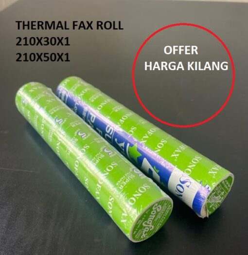 THERMAL FAX ROLL SUPPLIER - Big Stationery