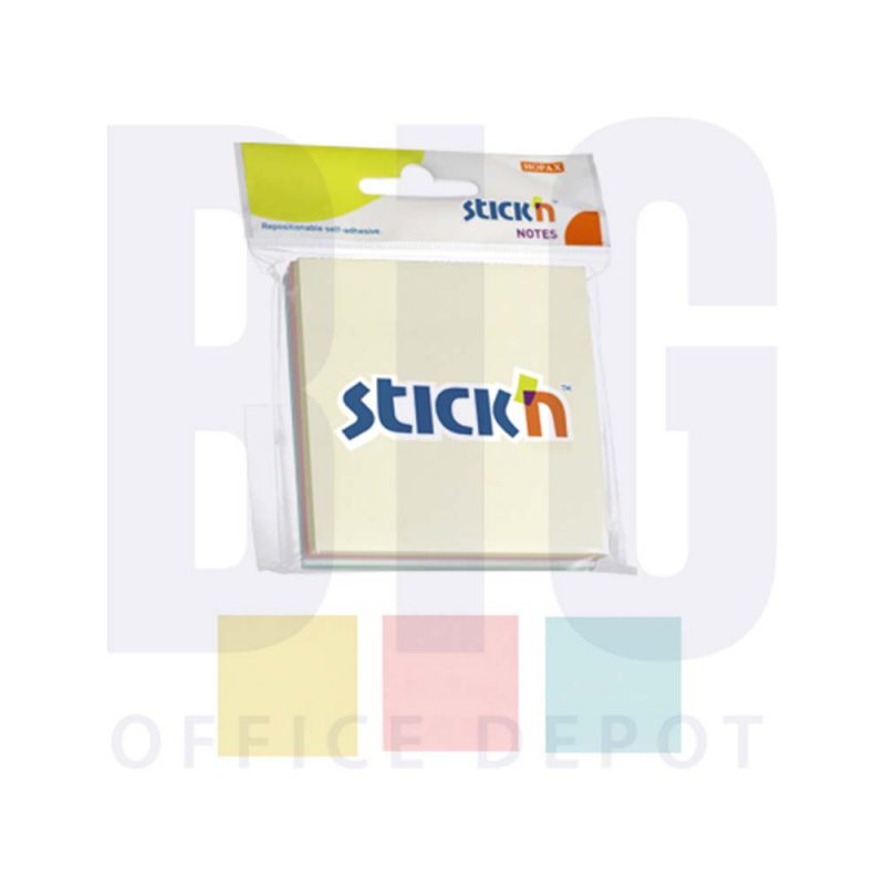 Hopex Stick Note 3 x 4 Pastel Mixed - Big Stationery