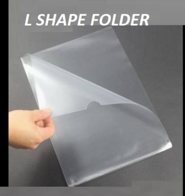 L SHAPE FOLDER | A4 L SHAPE FOLDER | PVC L SHAPE FOLDER - Big Stationery