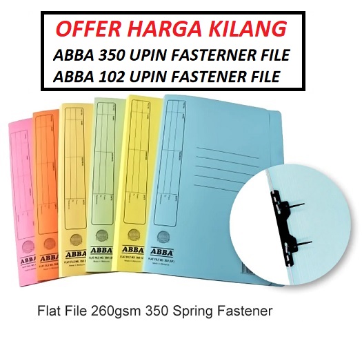 ABBA 102 UPIN SPRING FILE - Big Stationery