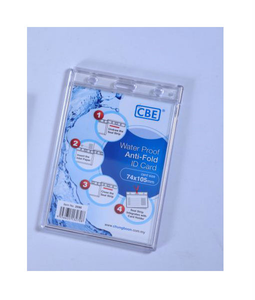 CBE 2590 Acrylic Water Proof ID Card Holder - Big Stationery