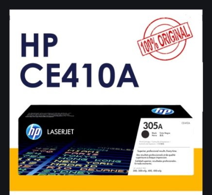 HP TONER CE410A BLACK | HP 305A BLACK TONER - Big Stationery