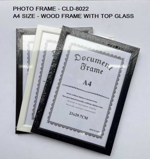 A4 WOOD FRAME PHOTO FRAME - Big Stationery