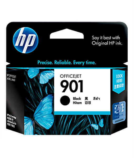 HP 901 Black Officejet Ink Cartridge ( CC653AA ) - Big Stationery