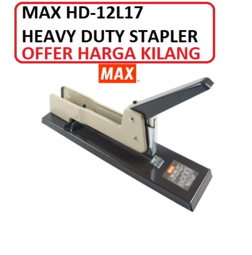 MAX HD-12L/17 HEAVY DUTY STAPLER - Big Stationery
