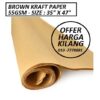 BROWN PAPER 35" X 47" | BROWN PACKING PAPER - Big Stationery