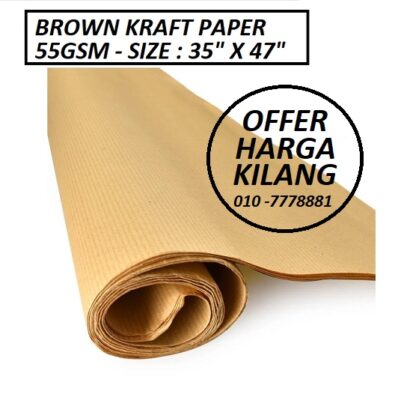 BROWN PAPER 35" X 47" | BROWN PACKING PAPER - Big Stationery
