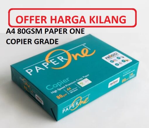 A4 80GSM PAPER ONE | PAPER ONE SUPPLIER IN MALAYSIA - Big Stationery