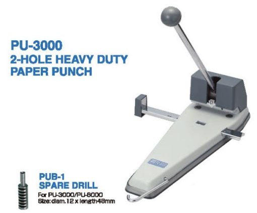 Open PU3000 Heavy Duty Puncher - Big Stationery