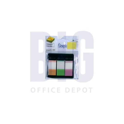 SCRIPTI FLAG TAPE 3 COLOUR - Big Stationery