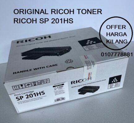 RICOH SP 201HS BLACK TONER - Big Stationery