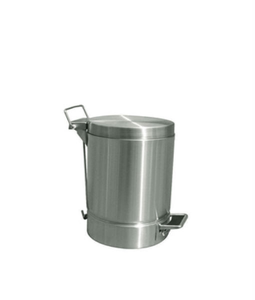 Stainless Steel Round Bin – With Pedal – SUGO 152 - Big Stationery