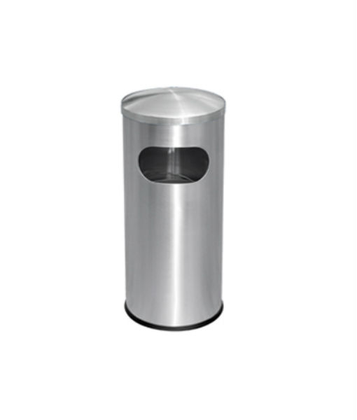 Stainless Steel Round Bin With Side Open & Dome – SUGO 126 D - Big ...