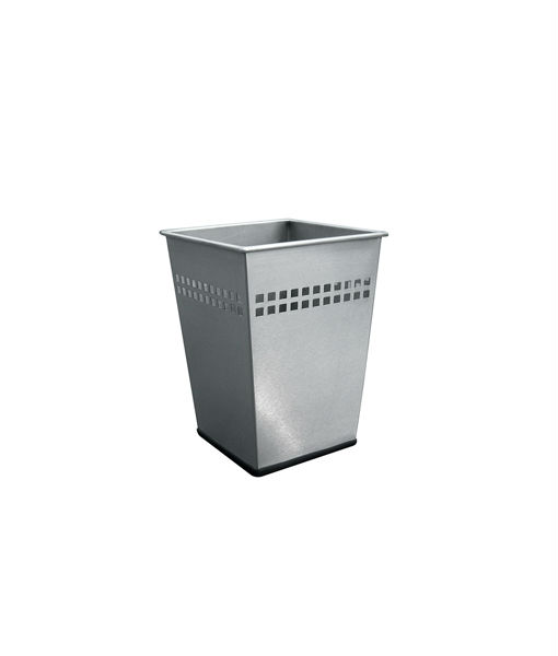 Stainless Steel Square Waste Bin – Sugo 110 - Big Stationery