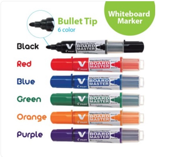 PILOT WHITE BOARD MARKER | PILOT V BOARD MASTER - Big Stationery