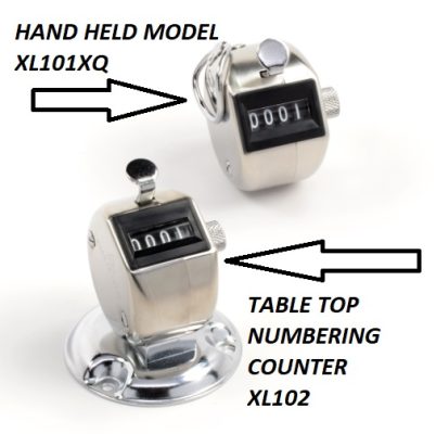 HAND HELD NUMBERING COUNTER | HAND HELD TALLY COUNTER | TABLE TOP ...